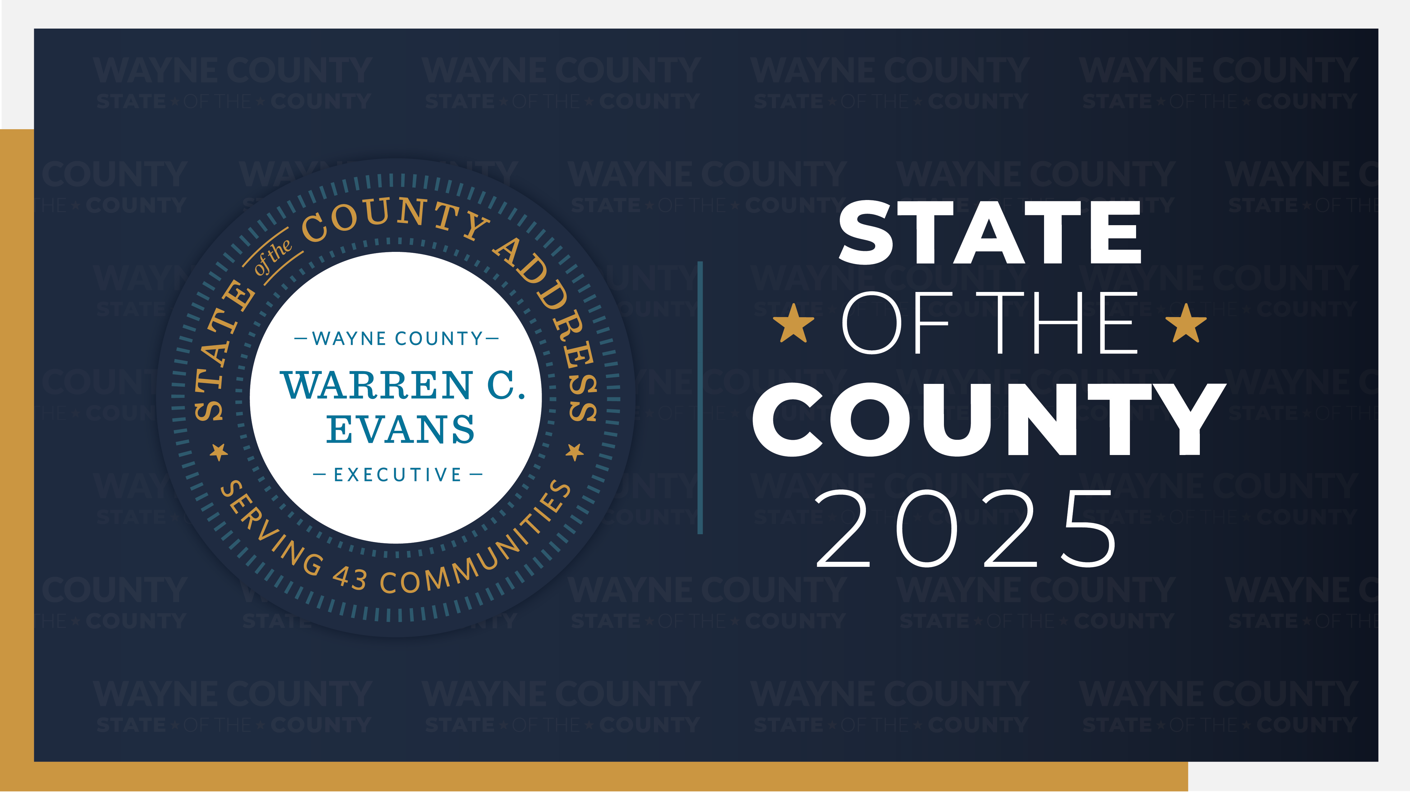 Wayne County exec touts population growth, other improvements in State of County | 2025 State of ...